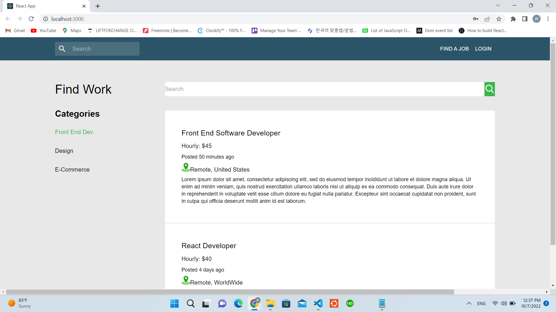 GitHub - gwlee412/react-authentication-job-board