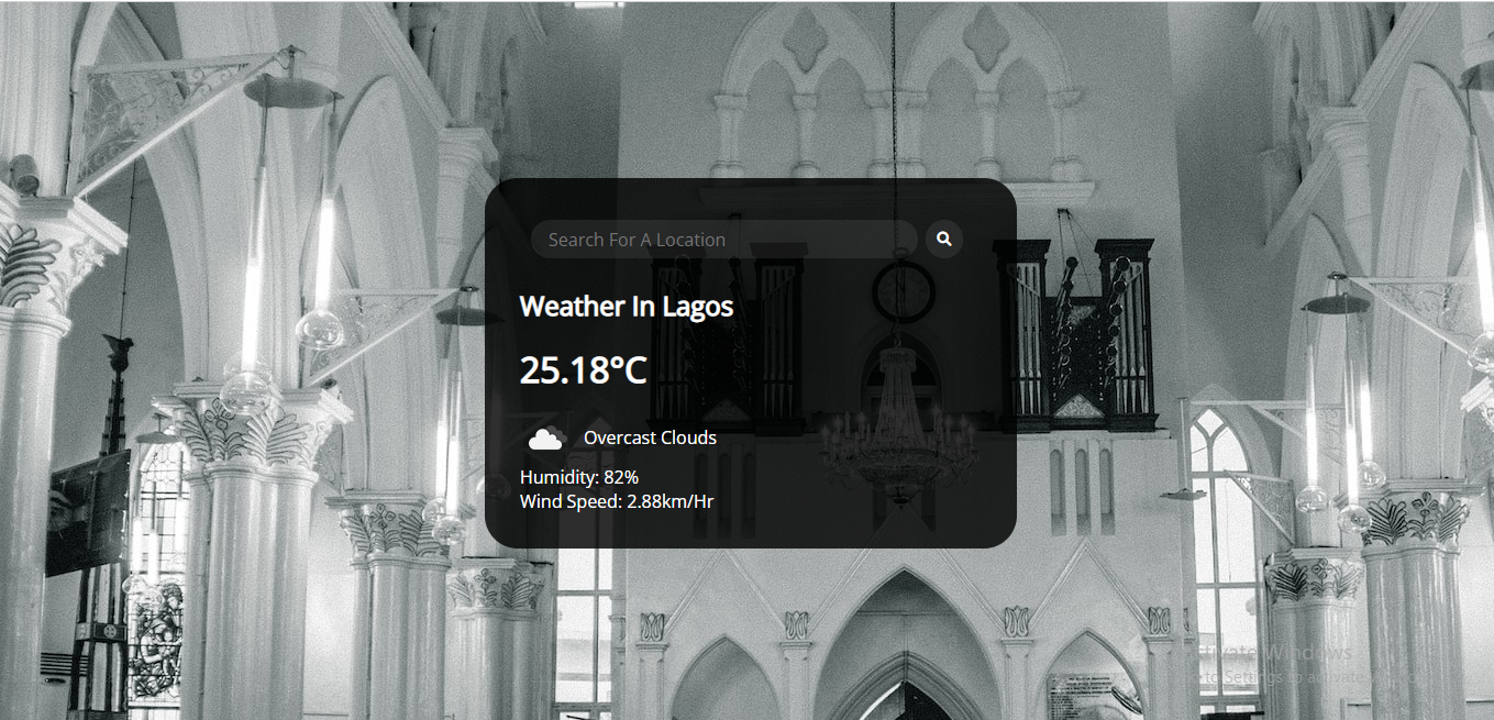 GitHub - Rotimi-Micheal/Weather-Forecast-App