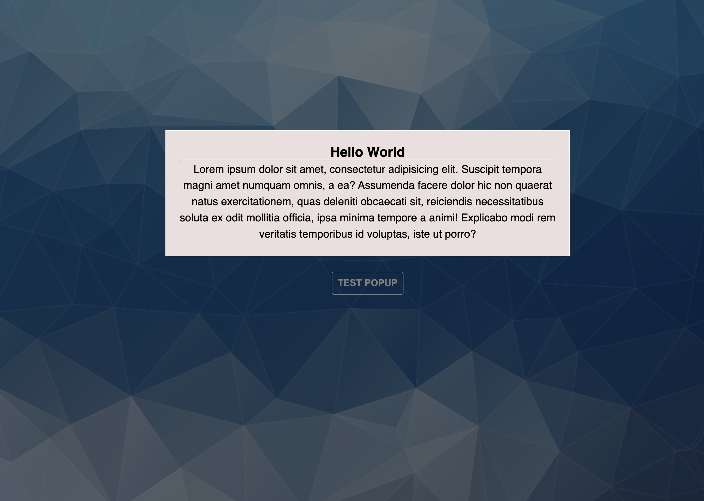 GitHub - Mattrob10/modal_popup