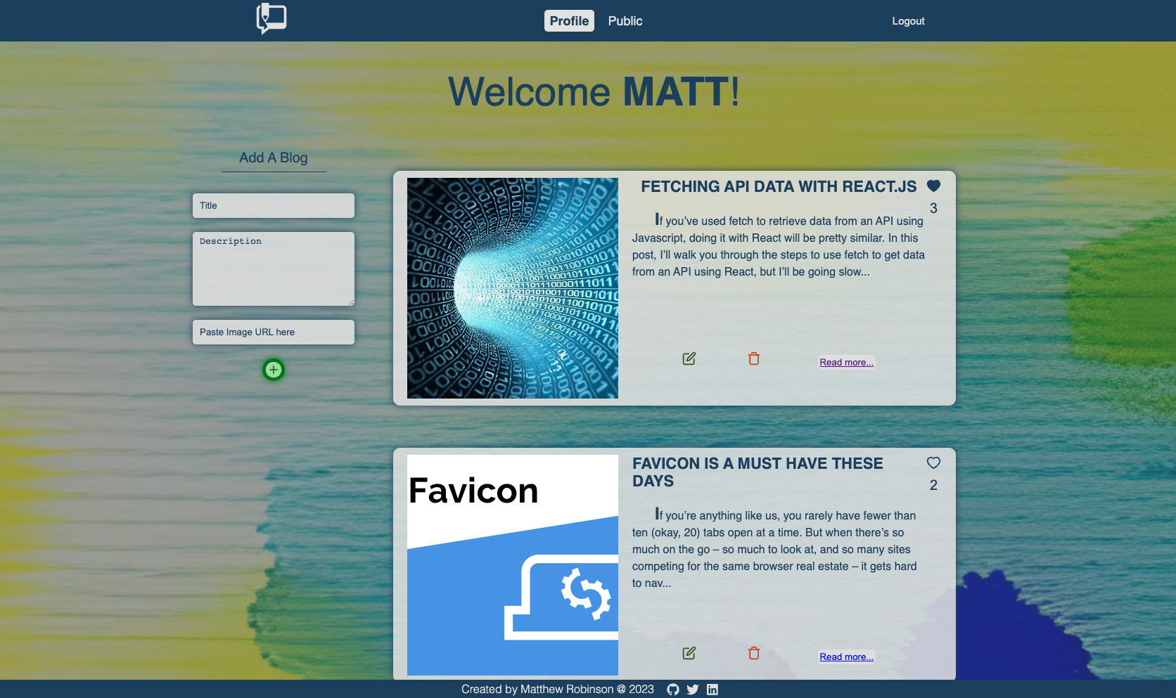 GitHub - Mattrob10/blog-app-1