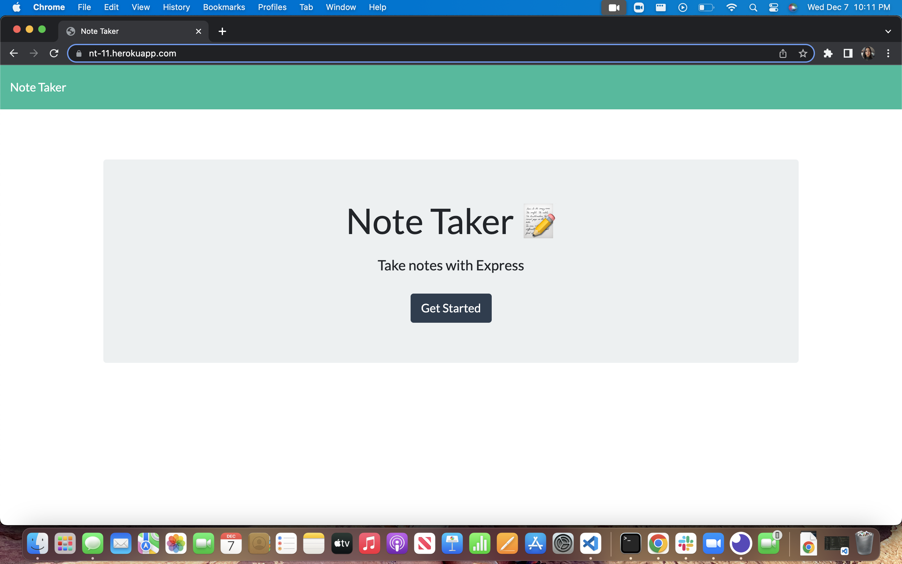 GitHub - Jm1211/11-Note-Taker