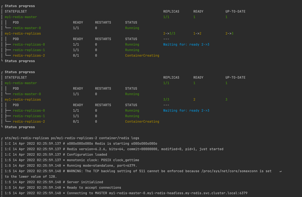 Live tracking k8s resource by kubedog · helmfile helmfile · Discussion ...