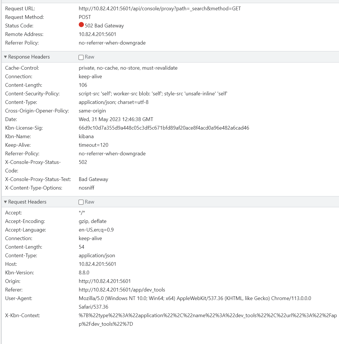 Http and https hosts not supported for console proxy together · Issue #158727 · elastic/kibana ...