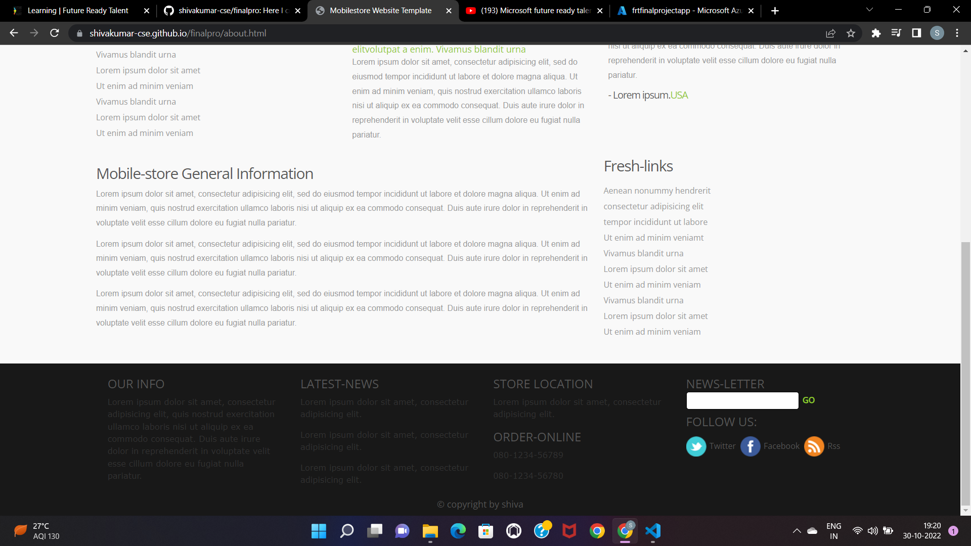 GitHub - shivakumar-cse/finalpro: Here I created a webpage named Mobile Store that helps the ...