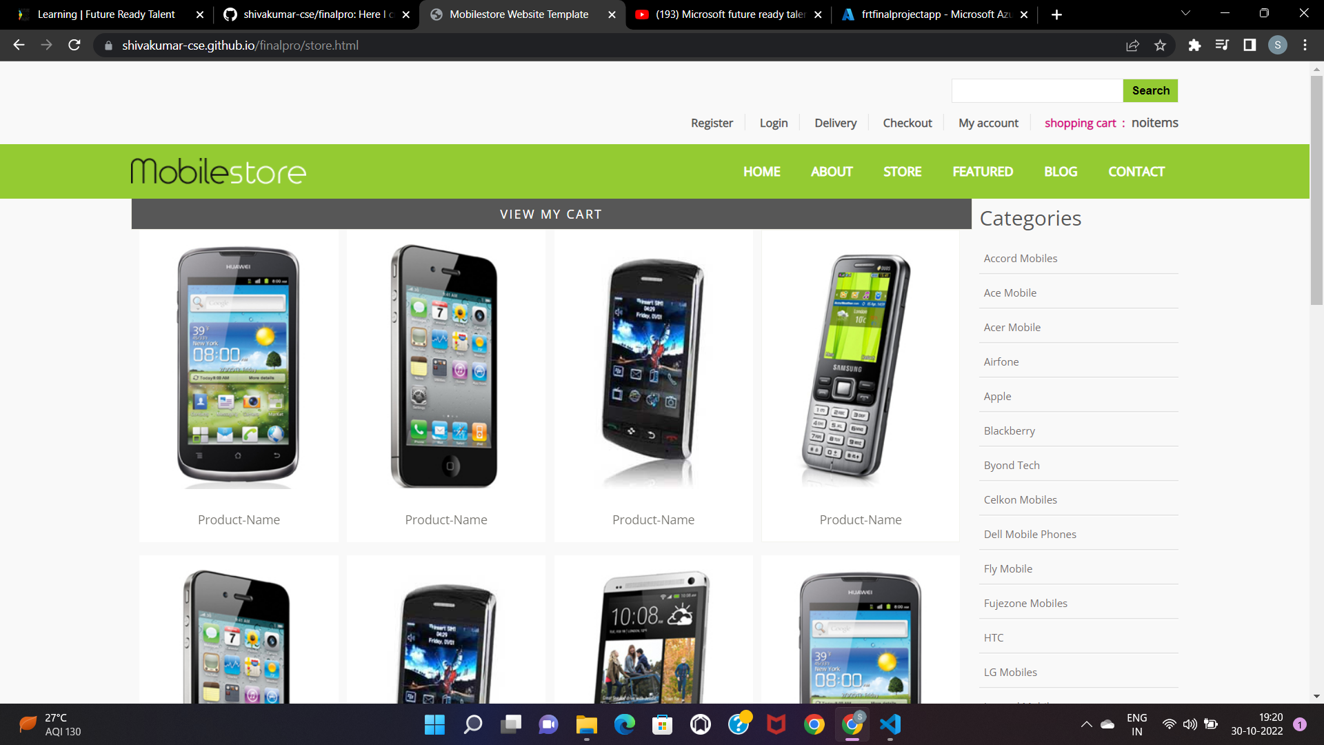 GitHub - shivakumar-cse/finalpro: Here I created a webpage named Mobile ...