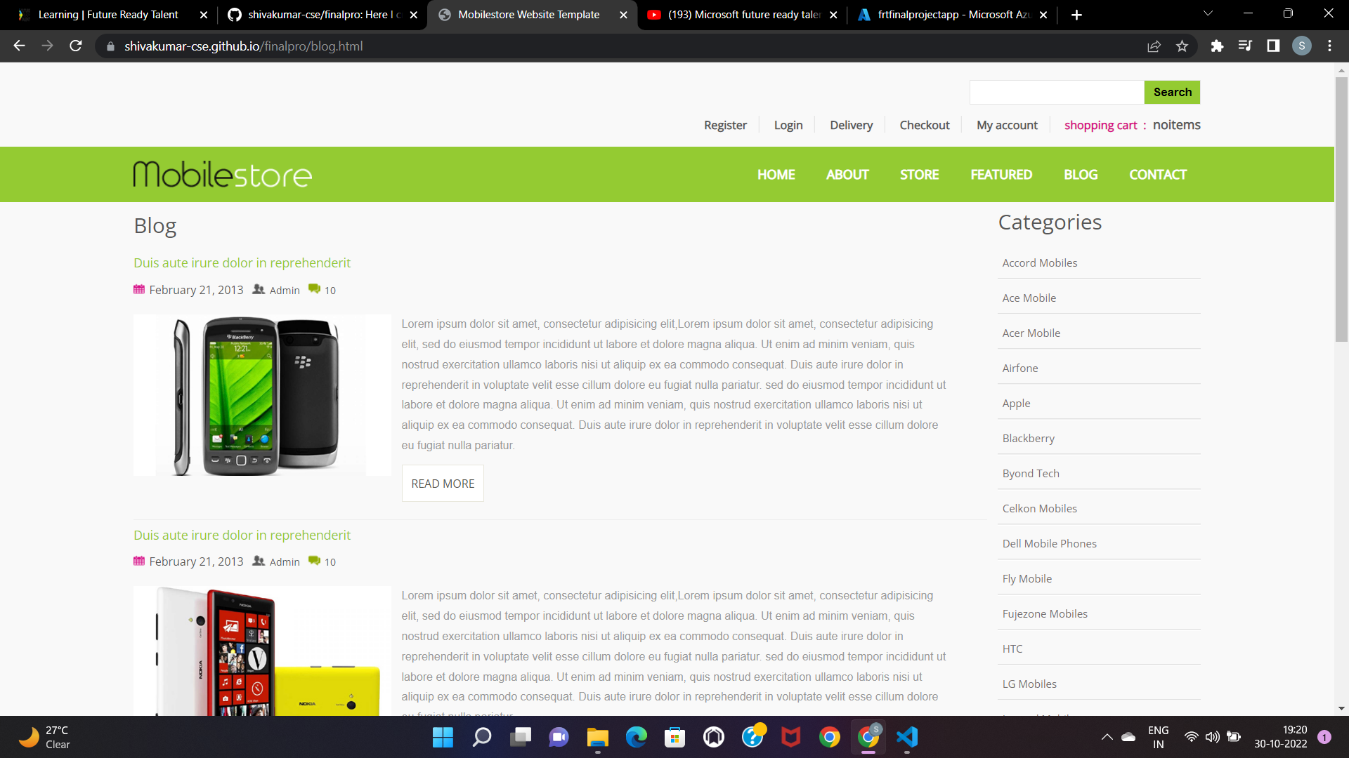 GitHub - shivakumar-cse/finalpro: Here I created a webpage named Mobile Store that helps the ...