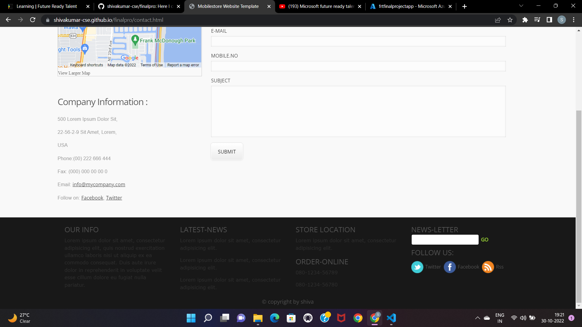 GitHub - shivakumar-cse/finalpro: Here I created a webpage named Mobile Store that helps the ...