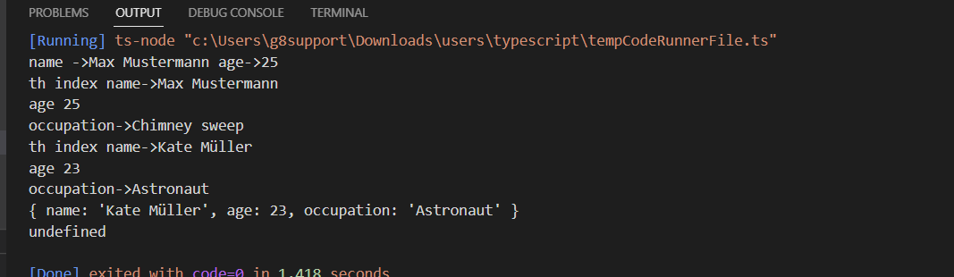 Typescript Fundamentals Users · Akash Coded Angular · Discussion 10 · Github 5384