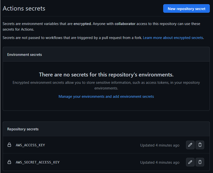 [AWS] GitHub Actions 자동 배포