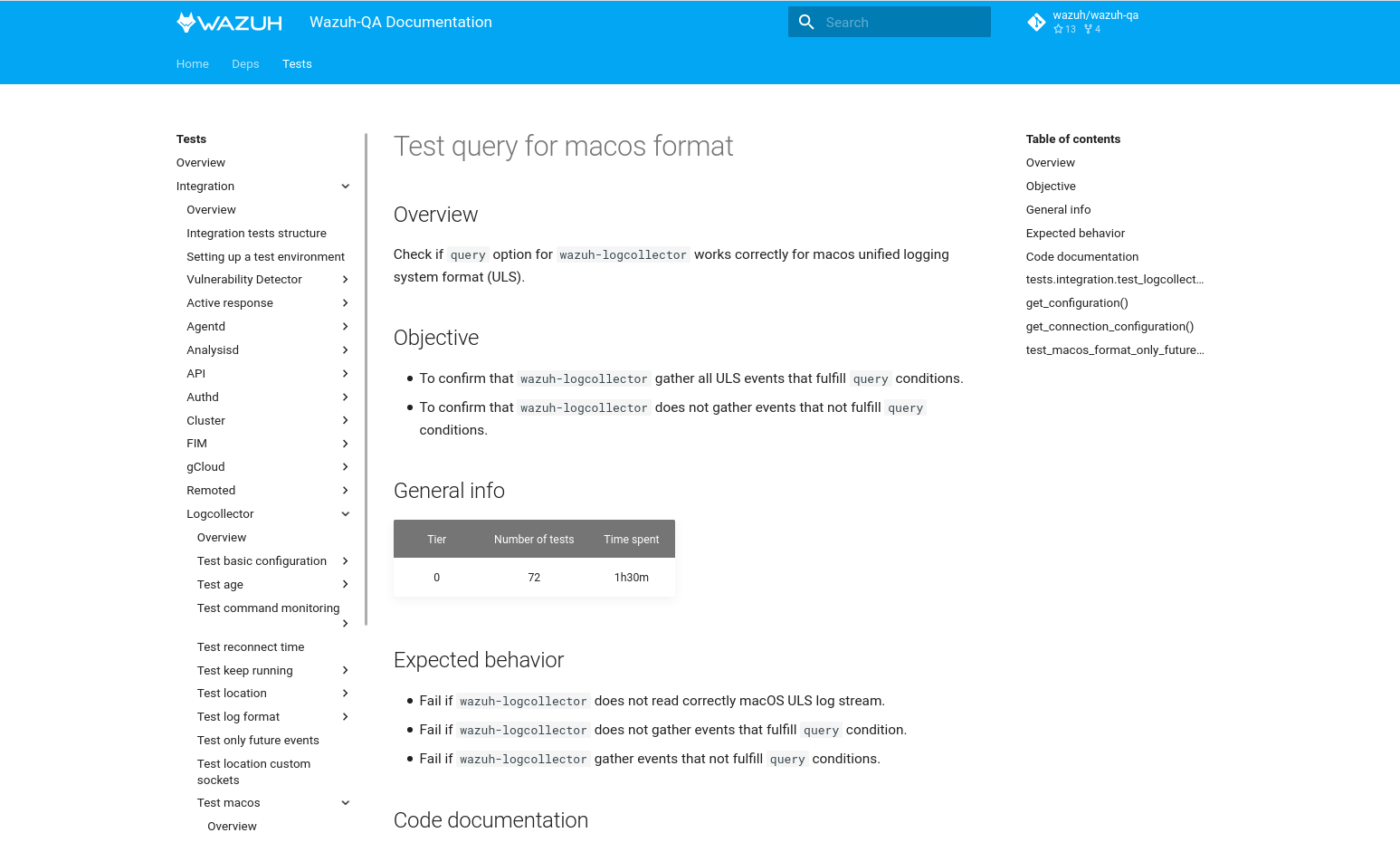 Logcollector Integration Tests T1 Test Query For Macos Log Format By Rebits · Pull Request 3079