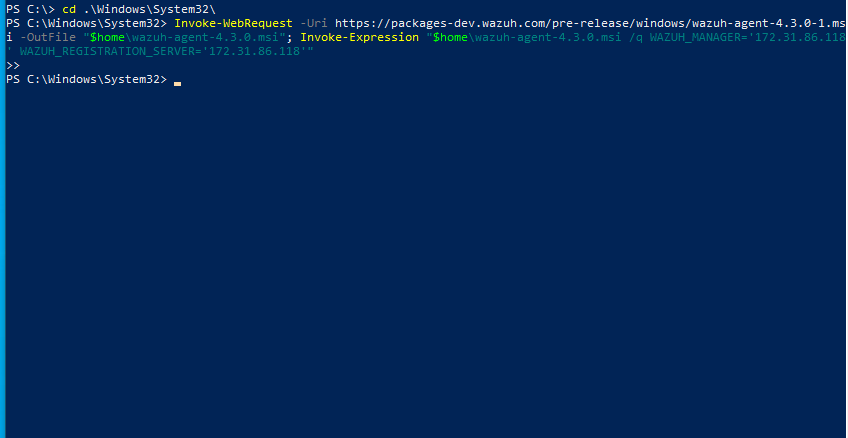 Release 4.3.0 - Release Candidate 7 - Windows agent installation ...