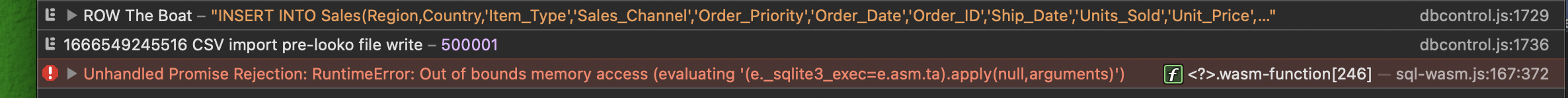 Buffer Overflow In N · Issue 482 · Sql Js Sql Js · Github
