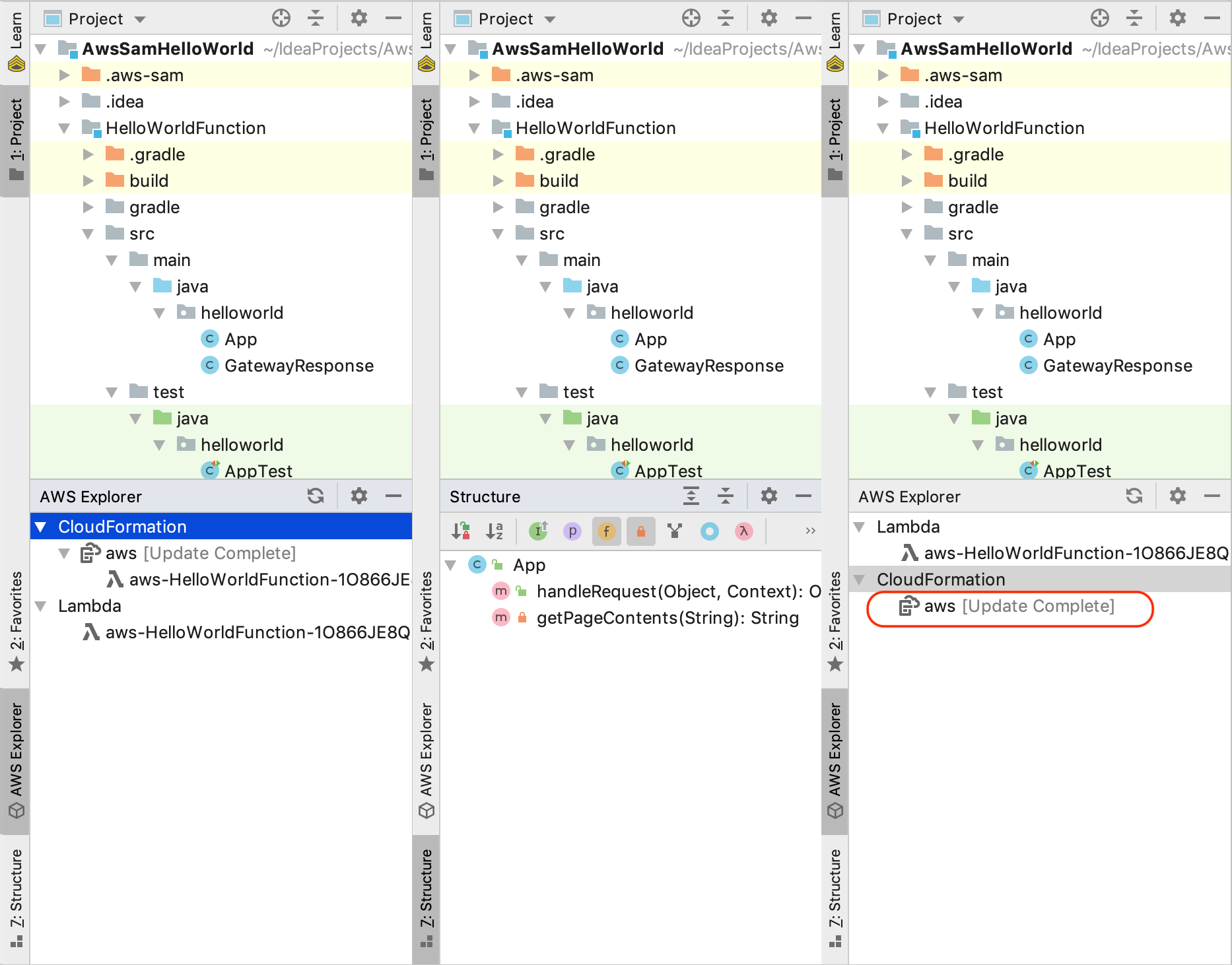 AWS Explorer doesn't show the expand icon for the CloudFormation stack upon revisiting · Issue ...