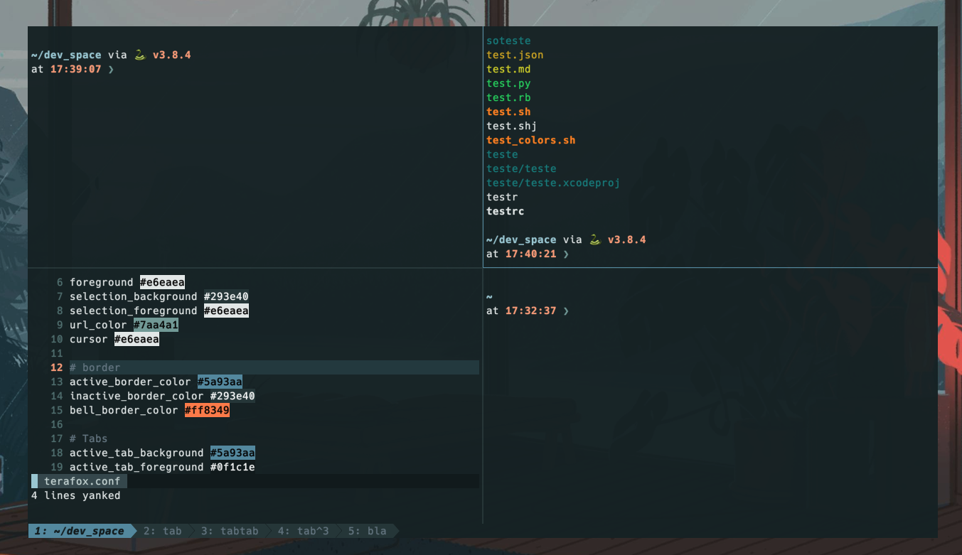 Add colors to kitty borders · Issue #116 · EdenEast/nightfox.nvim · GitHub
