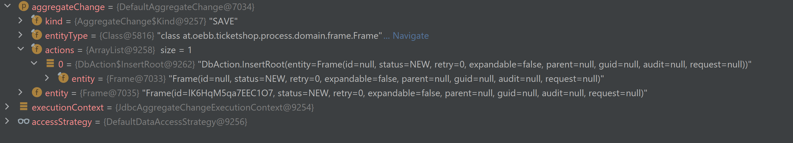 Immutable Aggregate callback problem · Issue #1121 · spring-projects/spring-data-relational · GitHub
