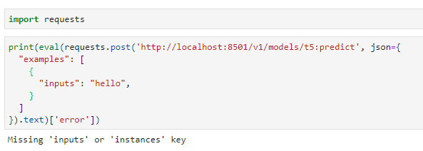 Running inference · Issue #80 · google-research/text-to-text-transfer ...