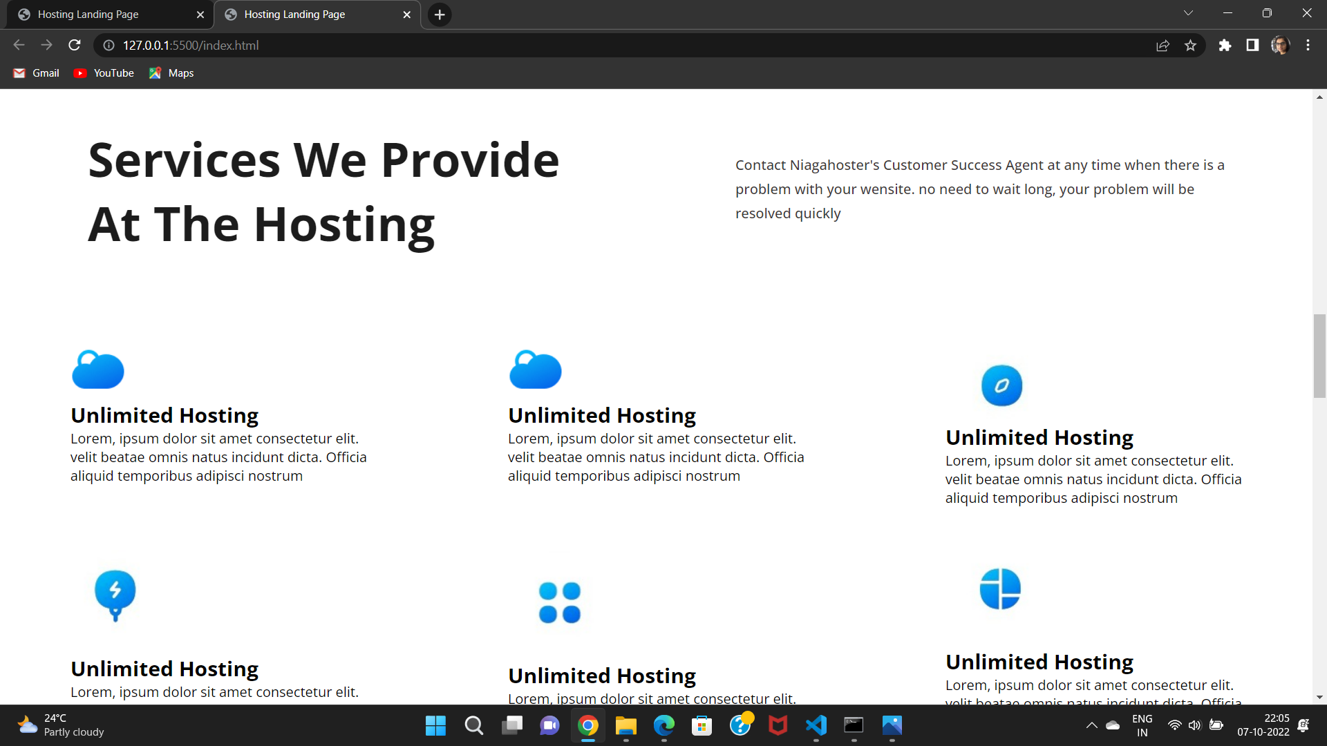 GitHub - Zareel/Hosting-Landing-Page11
