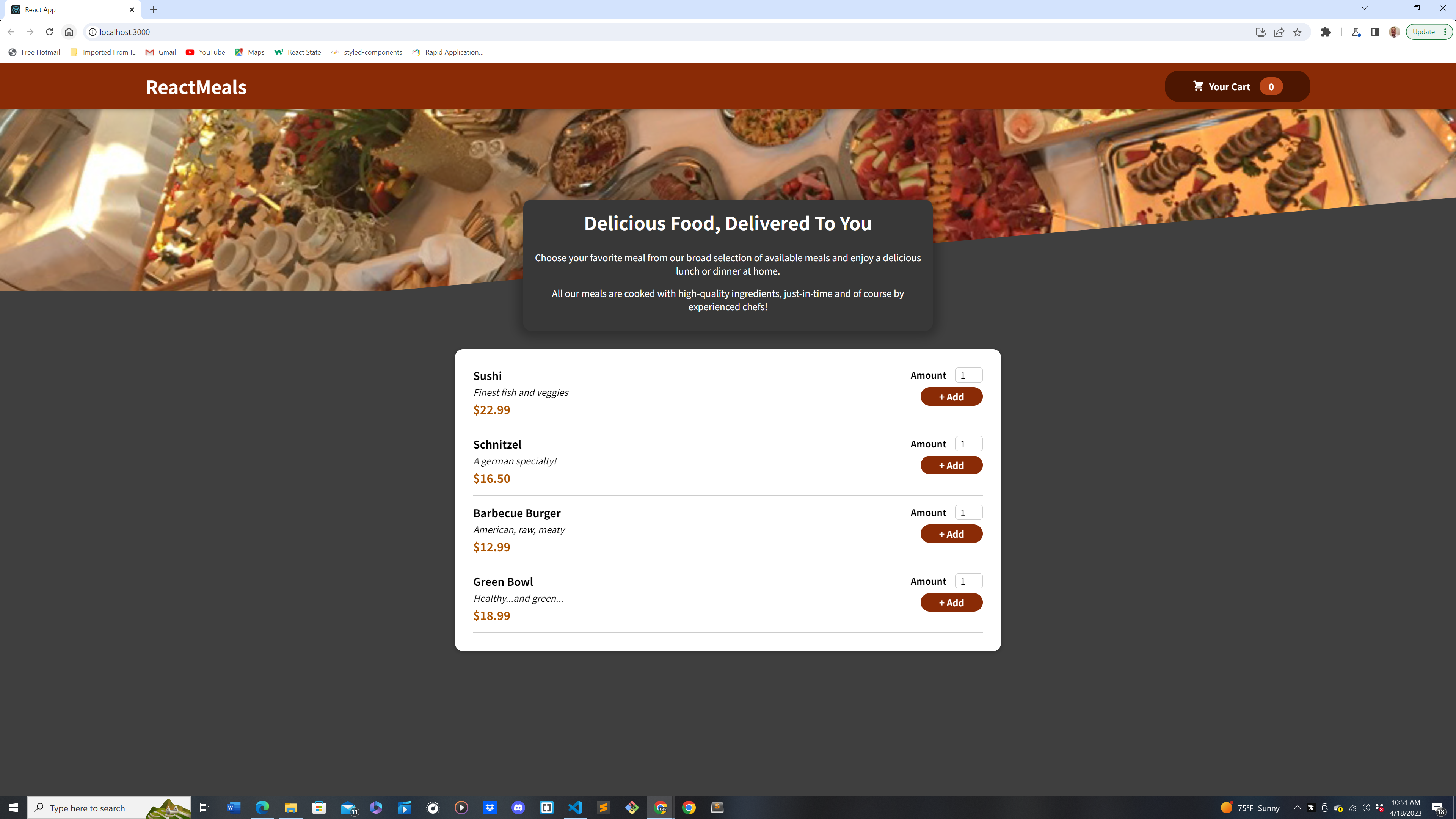 GitHub - JMishock/Food_Order_App