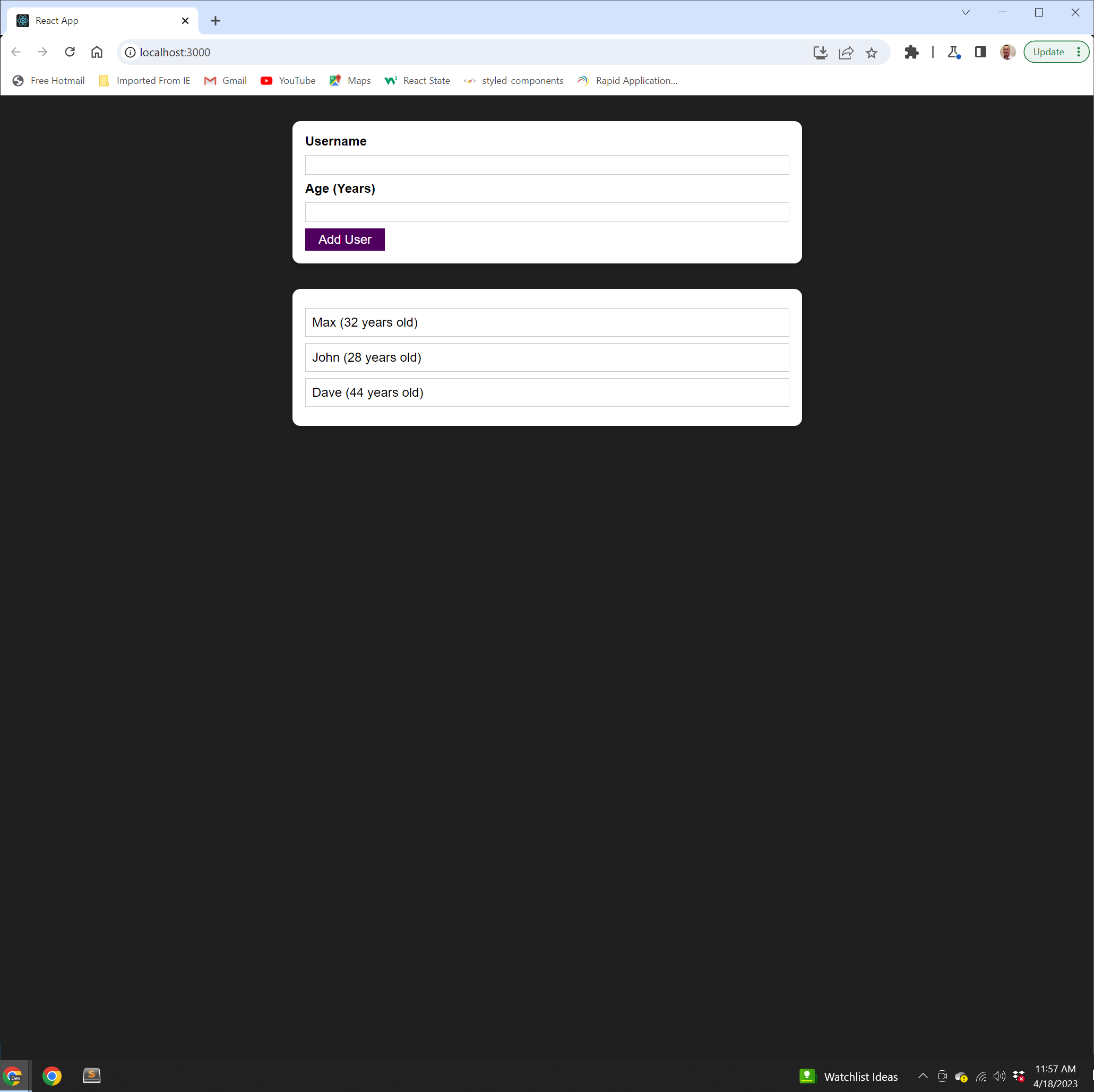 GitHub - JMishock/Name_Age_App
