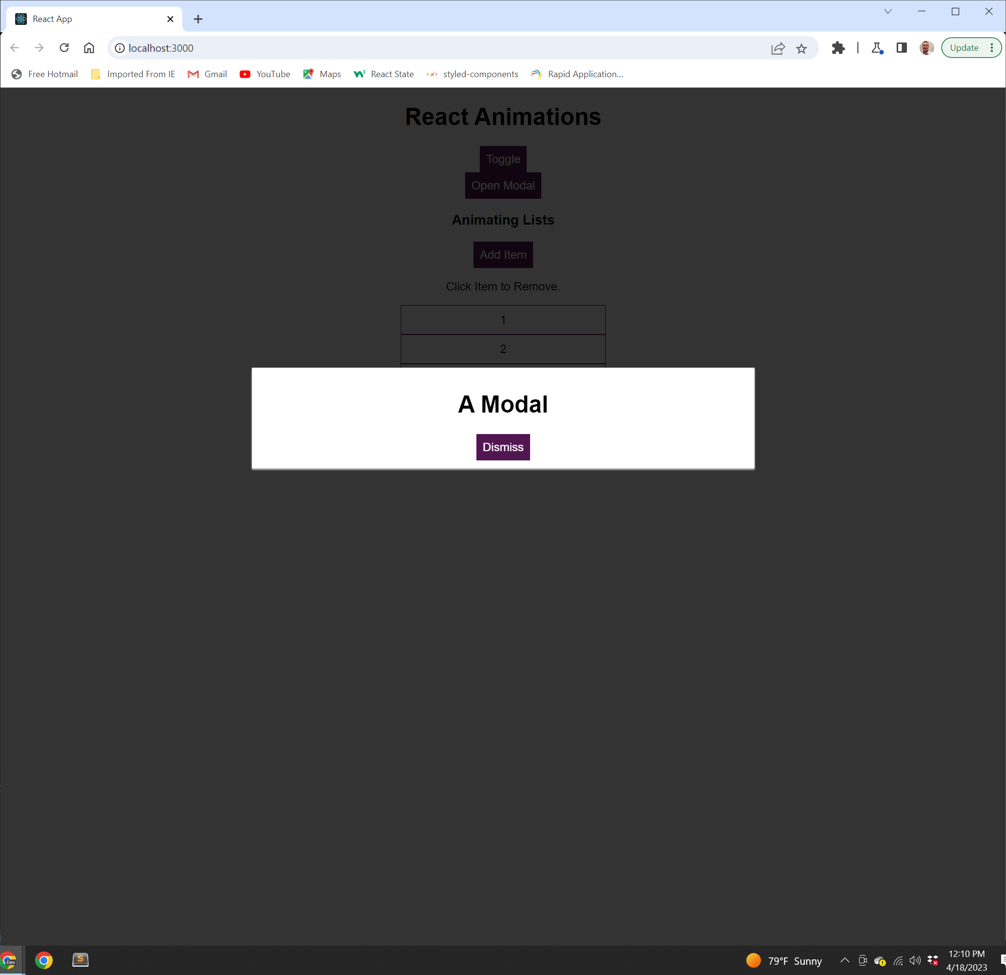 GitHub - JMishock/animations