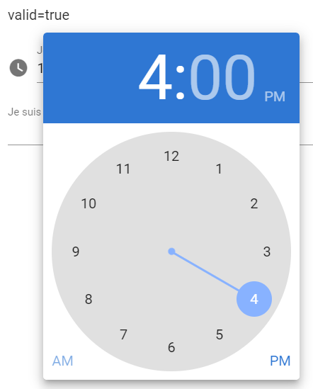 Time Picker Display In 24hr Format · Issue 95 · Koumoul Devvuetify Jsonschema Form · Github