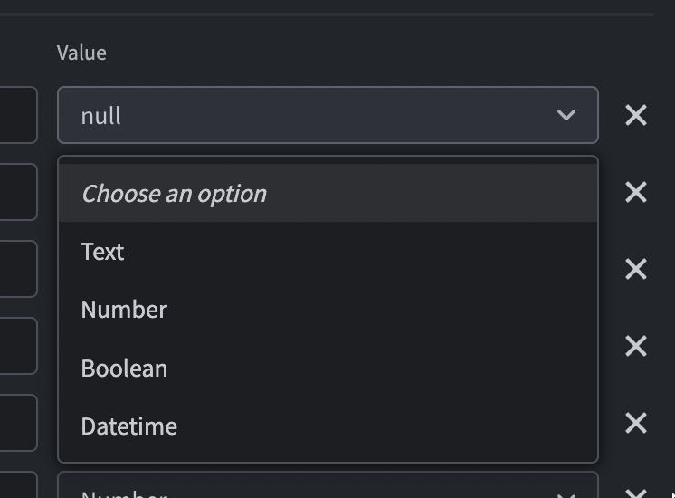 [BUDI-6818] Array type missing from query schema selector · Issue #8389 · Budibase/budibase · GitHub