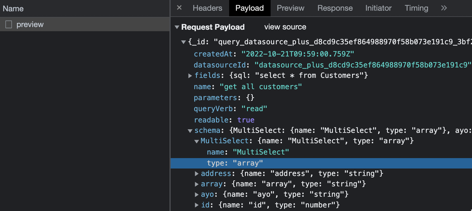 Budi 6818 Array Type Missing From Query Schema Selector · Issue 8389 · Budibasebudibase · Github