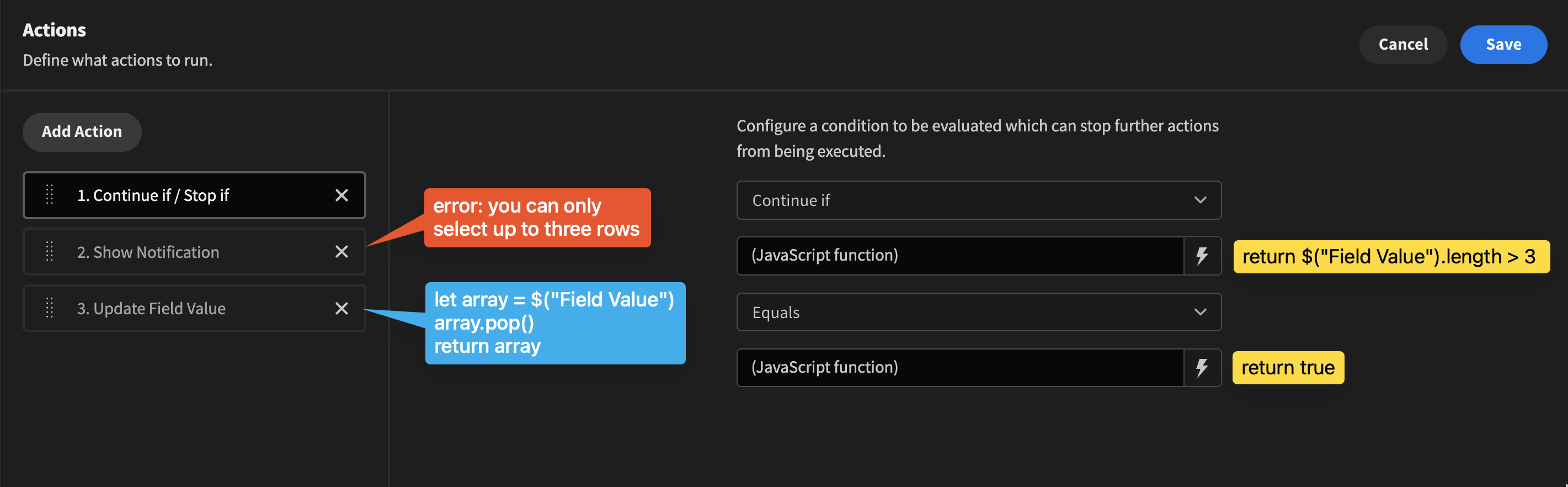 Multiselect constraints · Budibase budibase · Discussion #9386 · GitHub