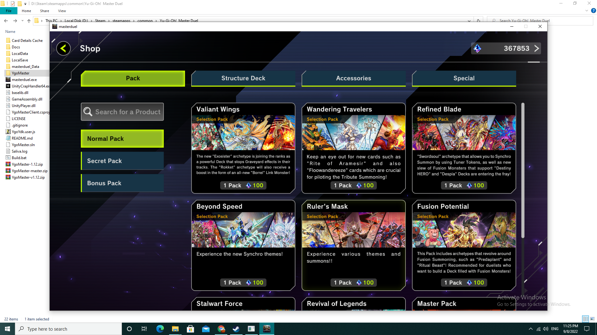 V 1.12 Did not Updated (For me atleast) · Issue #89 · pixeltris/YgoMaster · GitHub