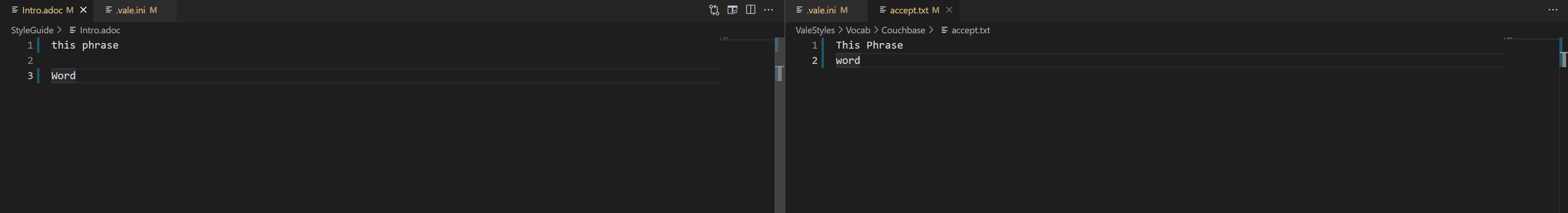 Vocabularies Don't Flag Errors for Phrases Containing Whitespace ...