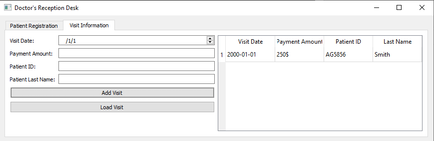 GitHub - obaskly/Clinic-Receptionist-Tool: A simple GUI application to ...