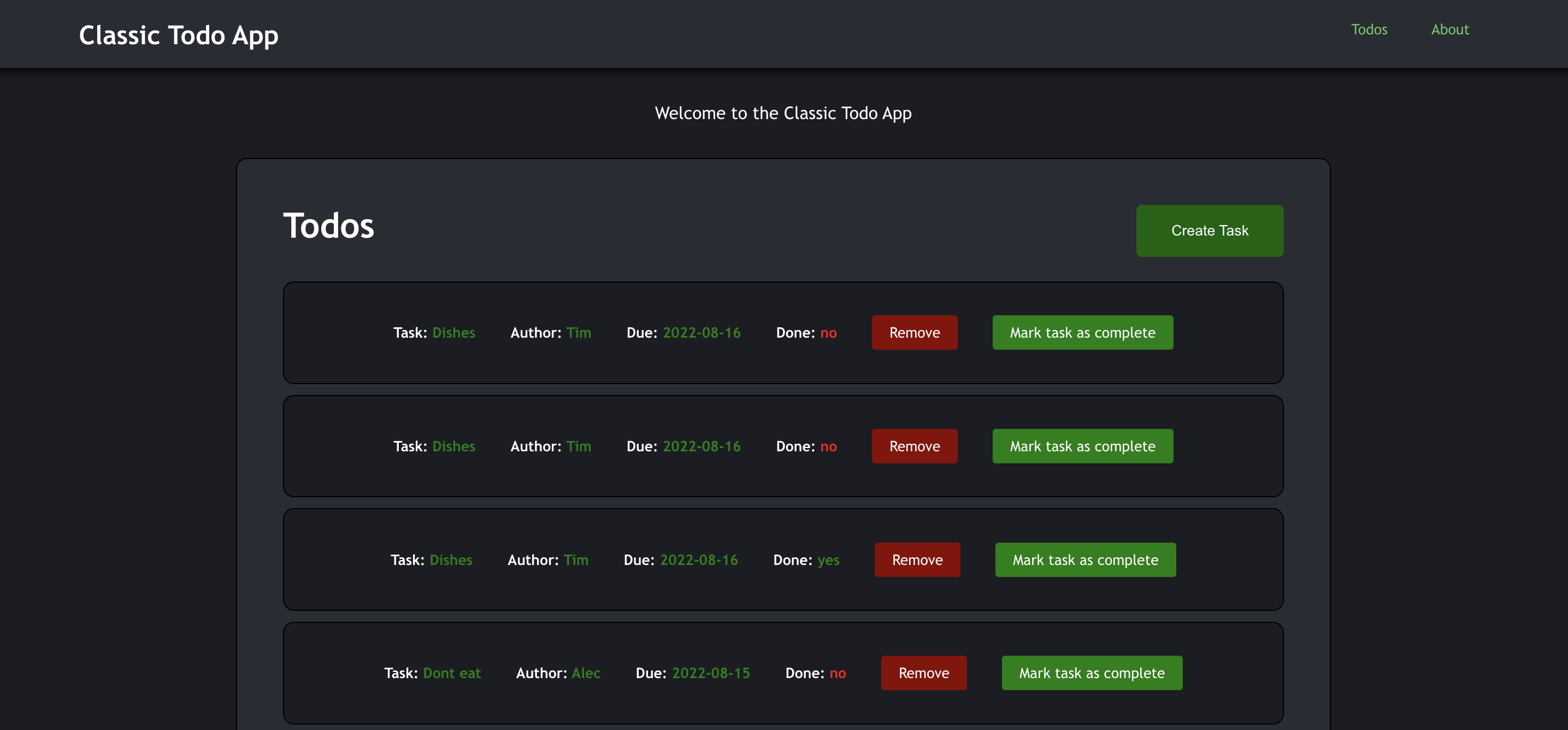 GitHub - timdrevitch/classic-todo-app: Practice/portfolio project to ... GitHub - timdrevitch/classic-todo-app: Practice/portfolio project to ...
