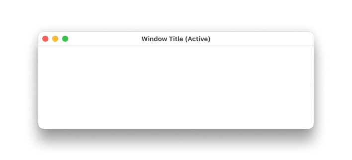 macOS Feature: Allow to change Titlebar to a Transparent Toolbar ...