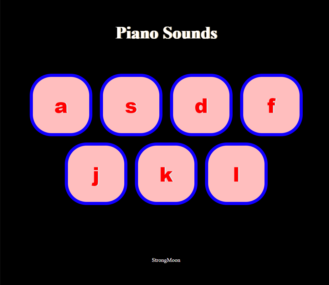 GitHub - Strong-Moon/Piano-Sounds: You can play piano in this website.