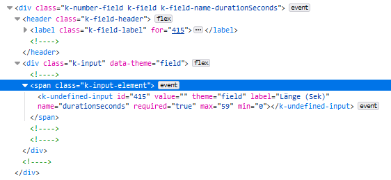 k-number-field Component should not require type=number · Issue #2643 · getkirby/kirby · GitHub