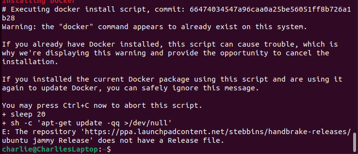 🐋 Docker image looking for a missing Handbrake release · Issue #797 · automatic-ripping-machine ...