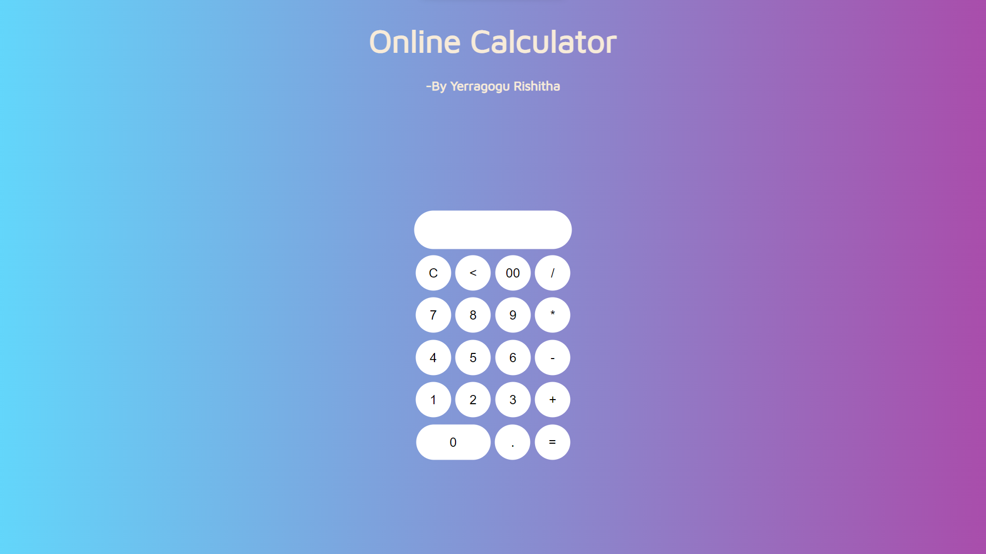 GitHub - rishi2802/calculator