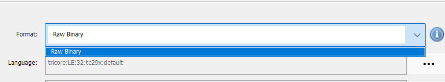 Add To Program Only Allows Importing Raw Binary · Issue 5739 · Nationalsecurityagencyghidra