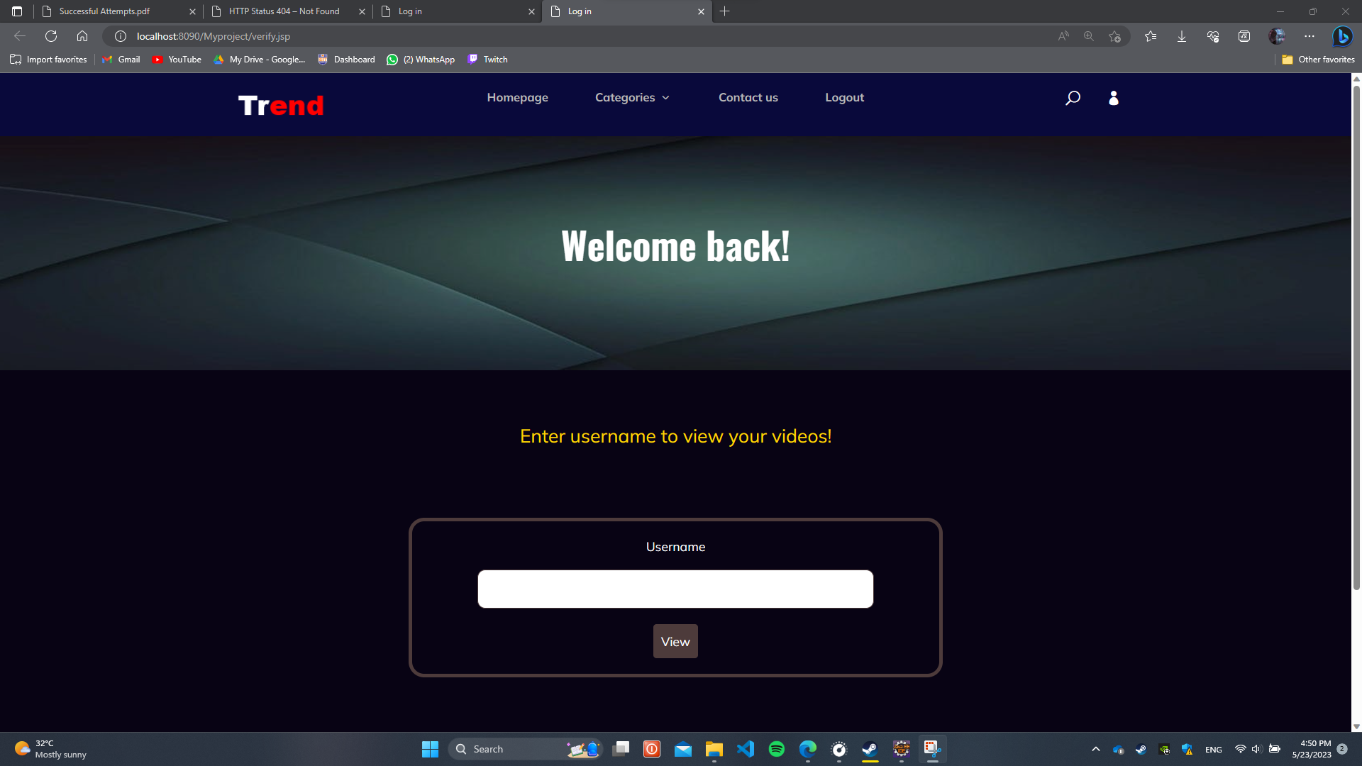GitHub - Rayan-Weragala/OOP-Project: Java MVC Video Browsing System with User-Uploaded Content ...