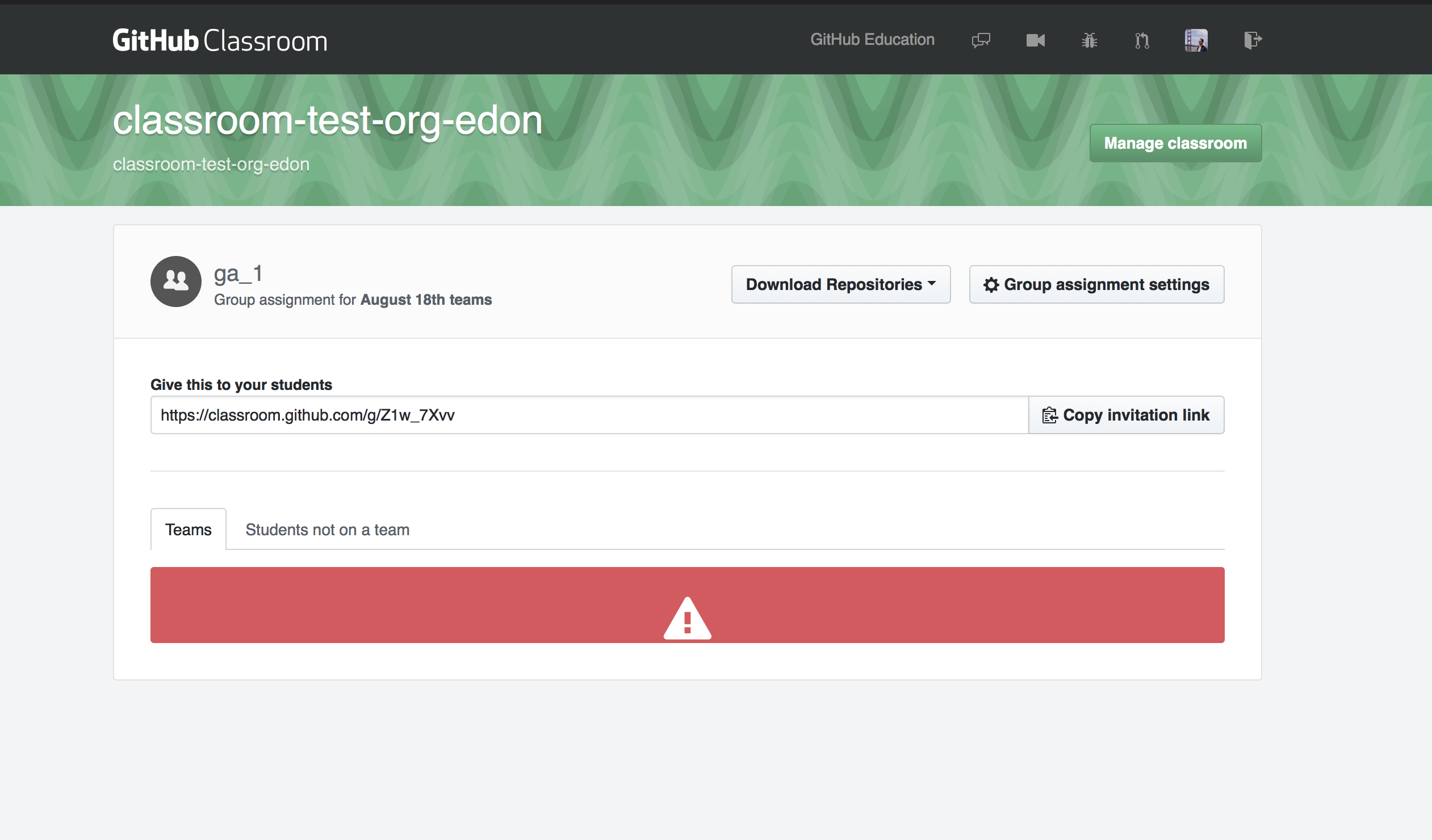 ActionView::Template::Error: undefined method `github_team' for nil:NilClass · Issue #1505 ...