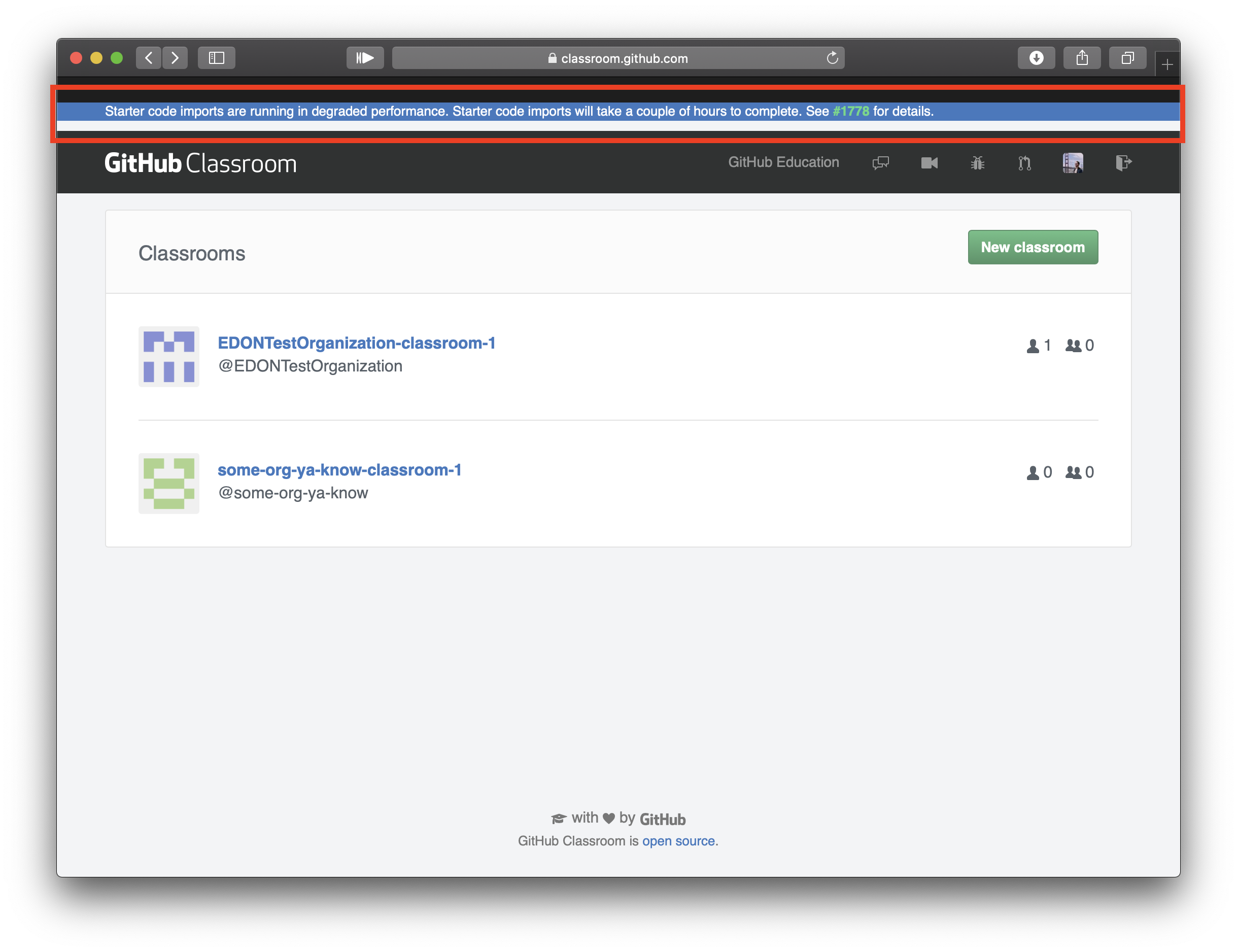 Classroom invitations are failing to import · Issue #1778 · education ...