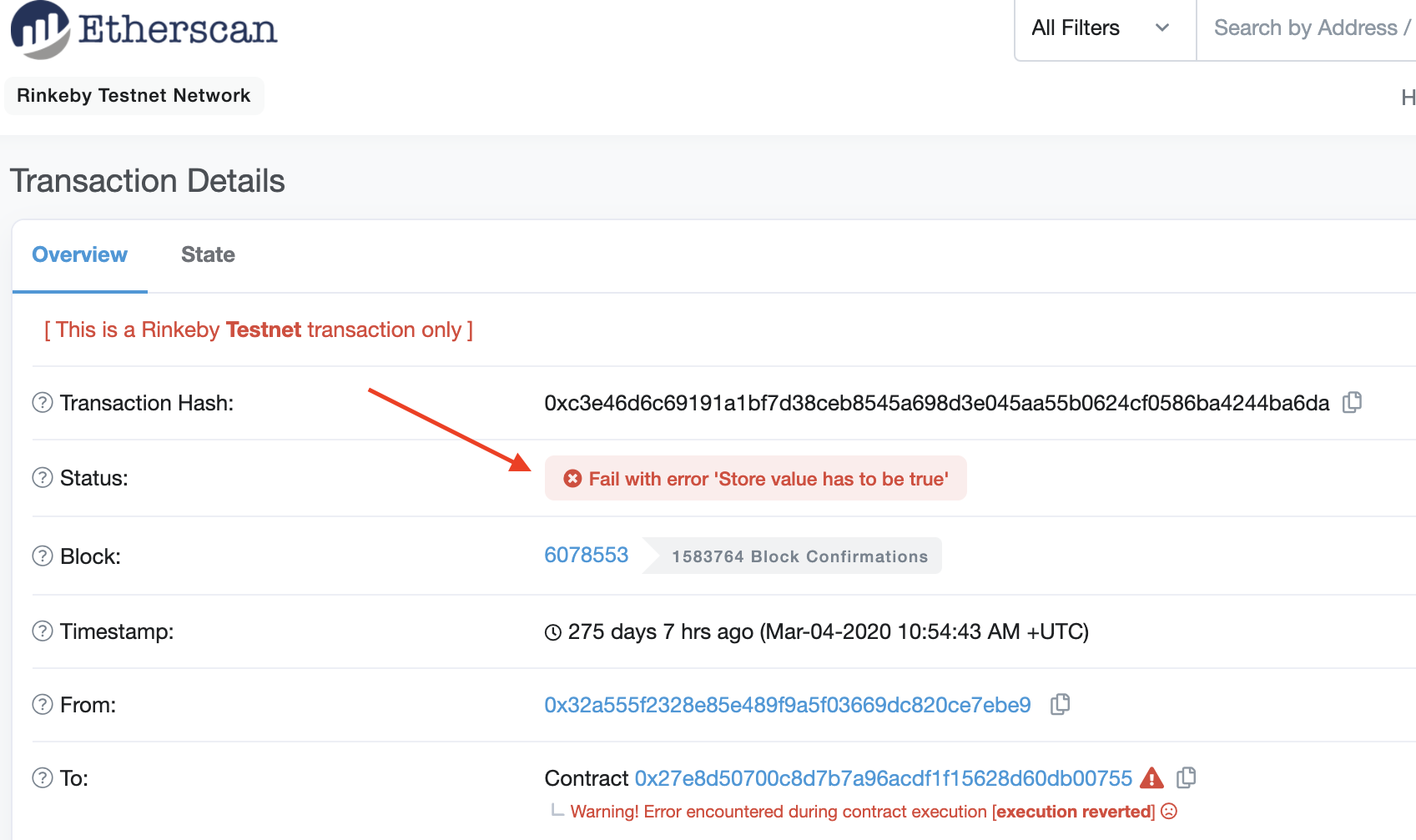 Provide "require()" error message when execution is reverted · Issue #2530 · iotexproject/iotex ...