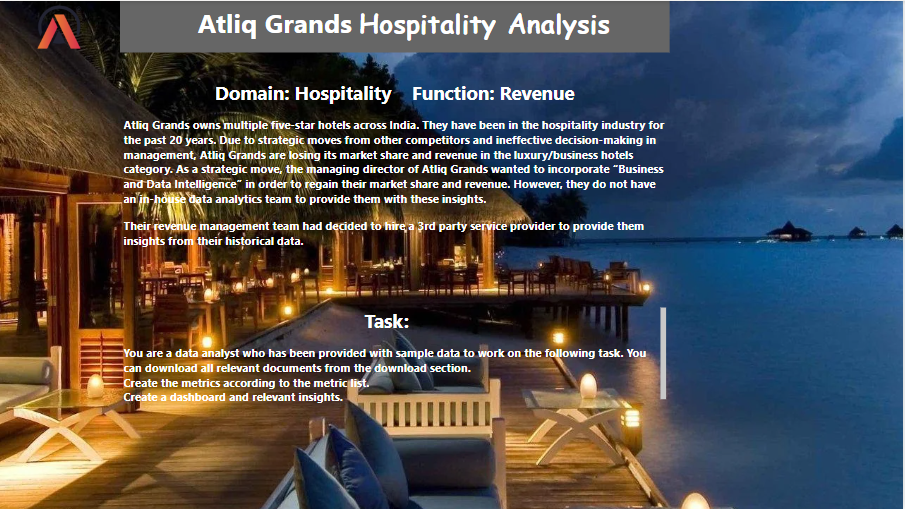 GitHub - Devesh-work/Atliq-Grand-Hospitality-Analysis-: Provide Insights to Revenue Team in ...