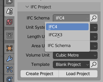 BlenderBIM doesn't have IFC4X3 schema · Issue #2398 · IfcOpenShell/IfcOpenShell · GitHub