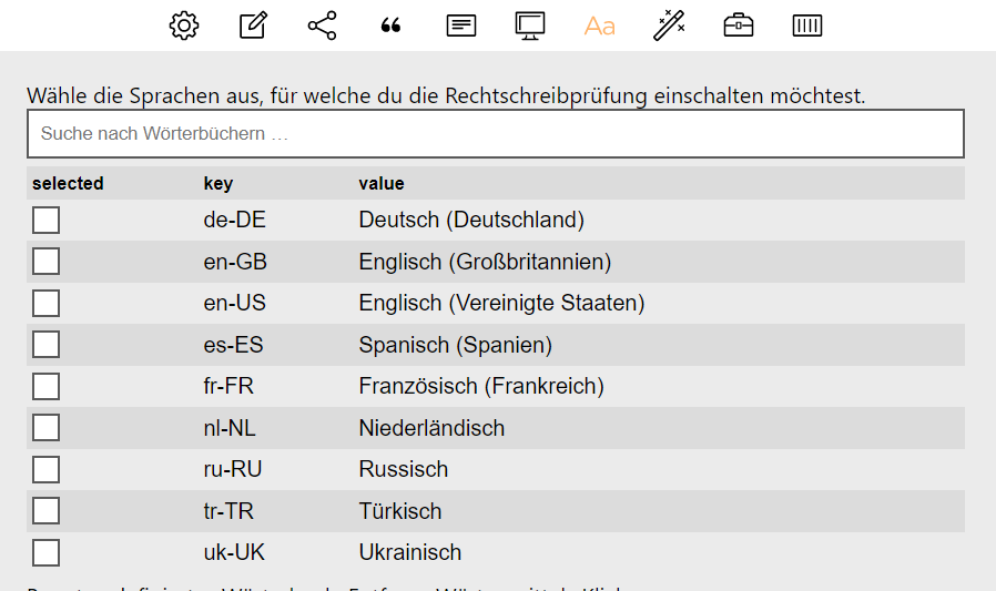 Add swiss german to spellchecking · Issue #3803 · Zettlr/Zettlr · GitHub