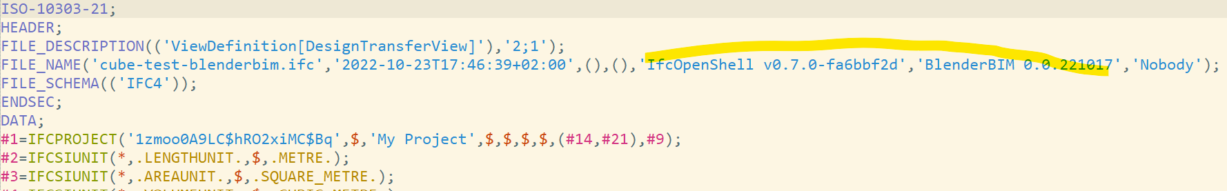 [BlenderBIM/IfcOpenShell] IFC file created with BlenderBIM or IfcOpenShell -> https://validate ...