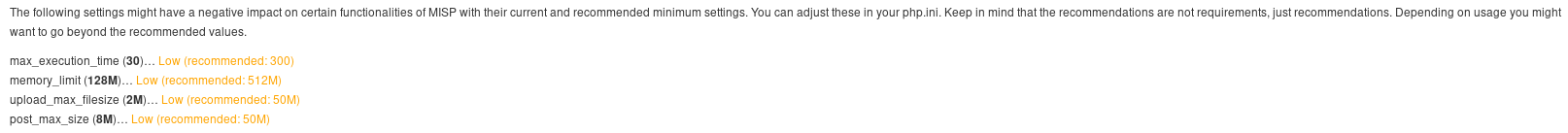 Feed.php: memory exhaustion error when attempting to pull feed data · Issue #3481 · MISP/MISP ...