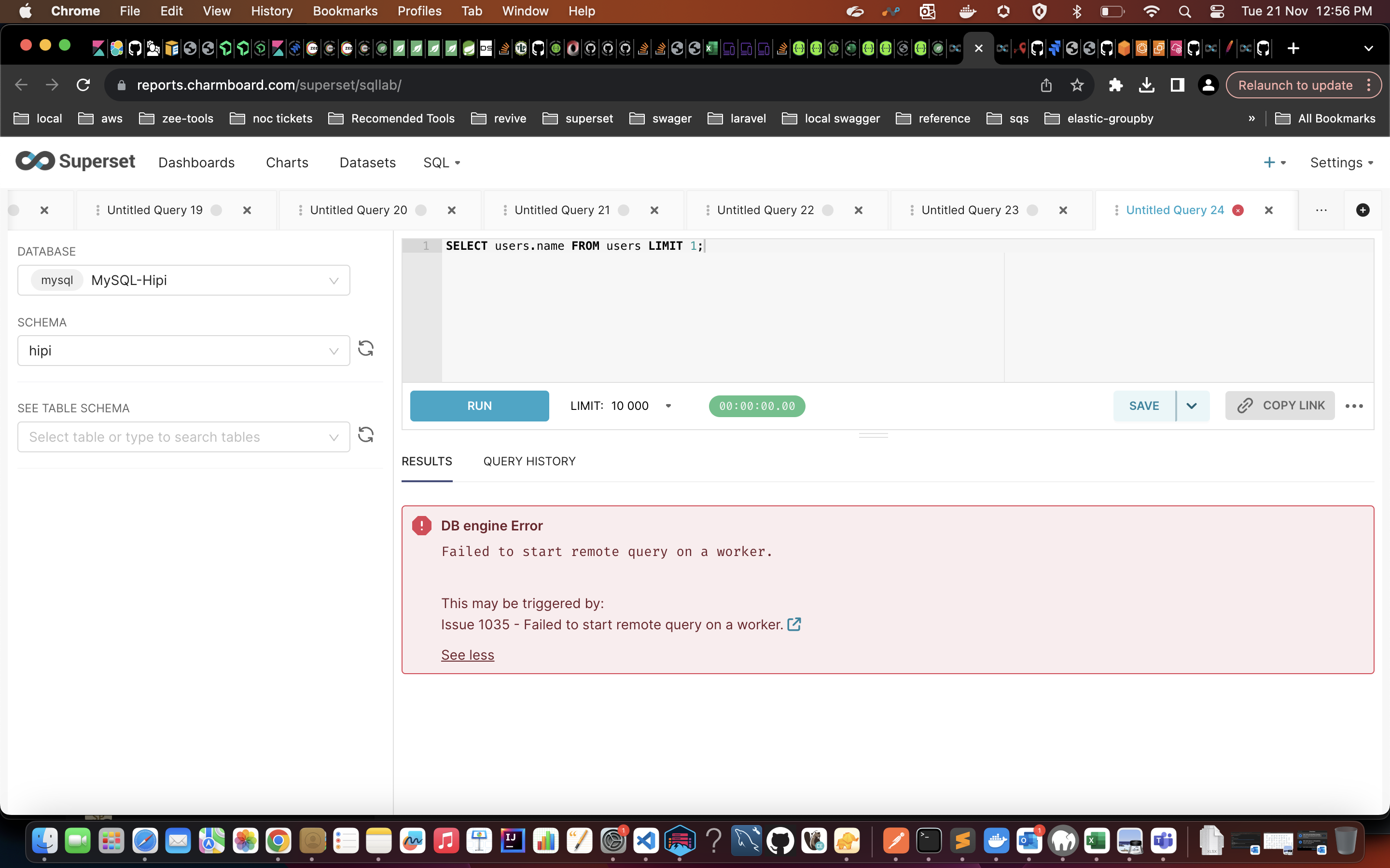 Issue 1035 Error Failed To Start Remote Query On A Worker · Issue 26050 · Apache Superset · Github