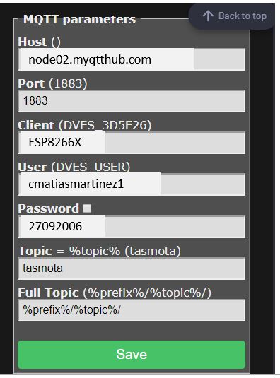 I cannot connect Tasmota to an online Mqtt Broker · arendst Tasmota · Discussion #13180 · GitHub