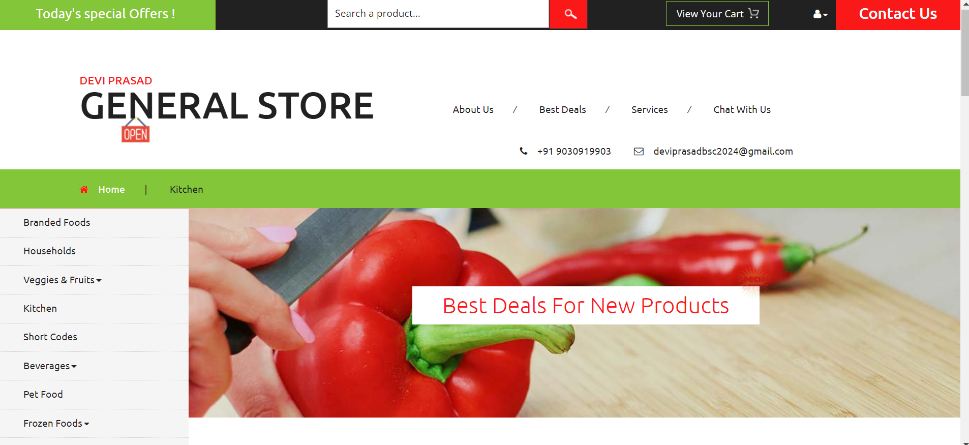 GitHub - Deviprasad-05/Devi-Prasad-General-Store